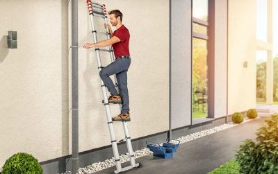 Practical telescopic ladders from HAILO
